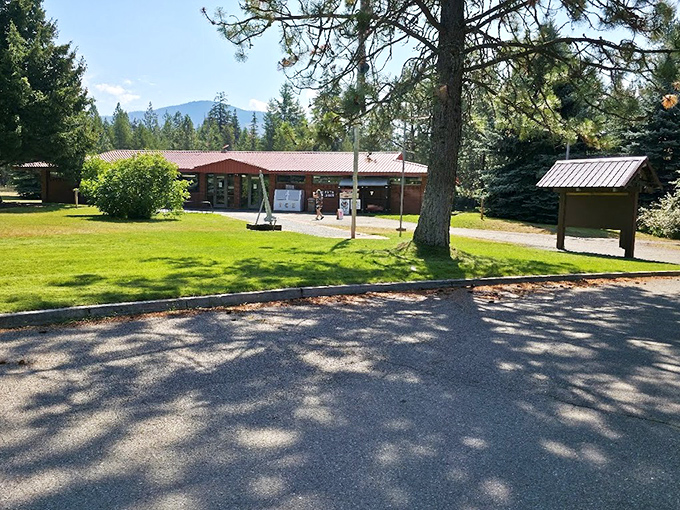 The visitor center welcomes adventurers with rustic charm, promising maps to treasures that won't require metal detectors or pirate ships.