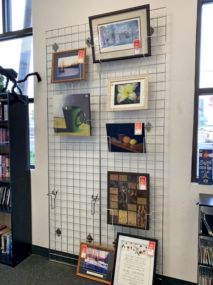 Wall art that won't break the bank! From serene landscapes to vibrant still lifes, someone's former decor becomes your new conversation piece.