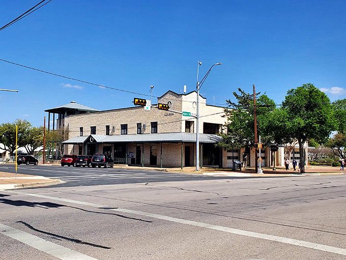 City Hall stands proudly as the administrative heart of this charming German settlement.