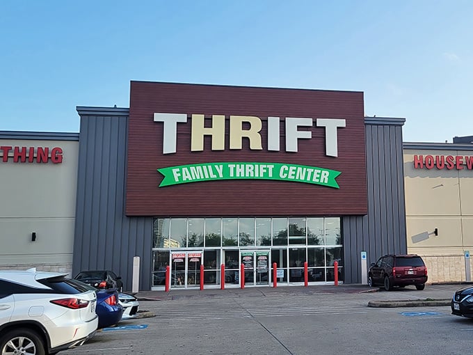 Under Houston's clear blue skies, this thrifting mecca stands ready to swallow your entire afternoon&mdash;and possibly your trunk space.