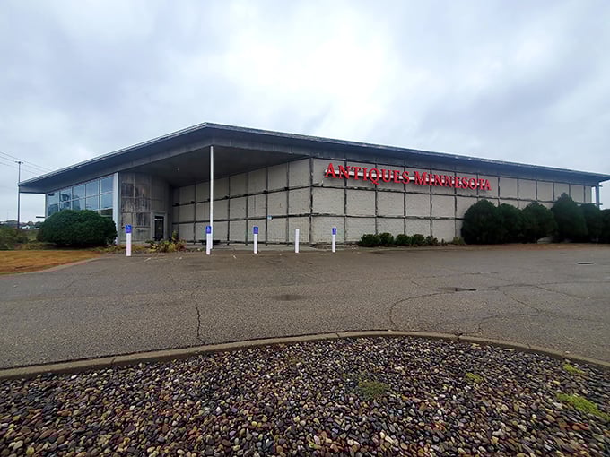 From this angle, you can almost hear the building whispering, "I've got secrets to share." A treasure hunter's paradise awaits beyond those walls.