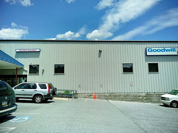 Blue skies and bargain hunting go hand in hand at this thrifter's paradise. The building may be beige, but the experiences inside are anything but.