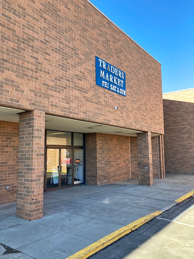 Like a speakeasy for treasure hunters, this modest facade hides a universe of wonders waiting to be discovered inside.