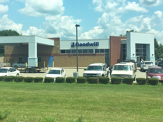 That's not a mirage&mdash;it's a genuinely massive Goodwill that makes other thrift stores look like closets by comparison.
