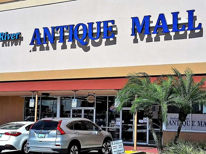 The entrance sign's promise holds true &ndash; you might not find happiness, but you'll certainly discover treasures that spark joy.