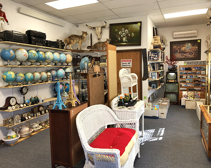 The globe collection alone is worth the trip&mdash;each sphere a snapshot of geography frozen in time, complete with countries that no longer exist.