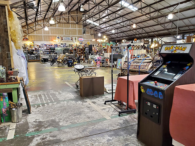 Spot that vintage Pac-Man cabinet? It's not just a game&mdash;it's a time machine waiting to transport you back to quarters and high scores. 