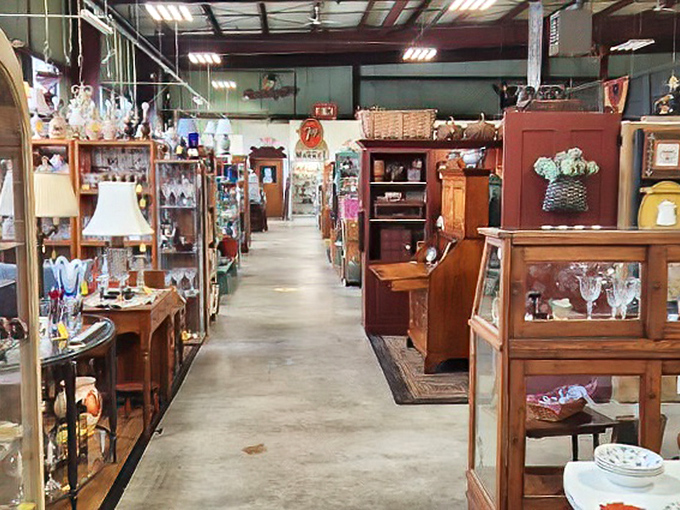 Aisles of possibility stretch before you, each booth a different chapter in the story of American design and craftsmanship.
