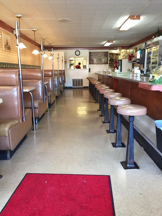 The counter and booths haven't changed in decades, and thank goodness for that. This is diner perfection&mdash;no filter needed.
