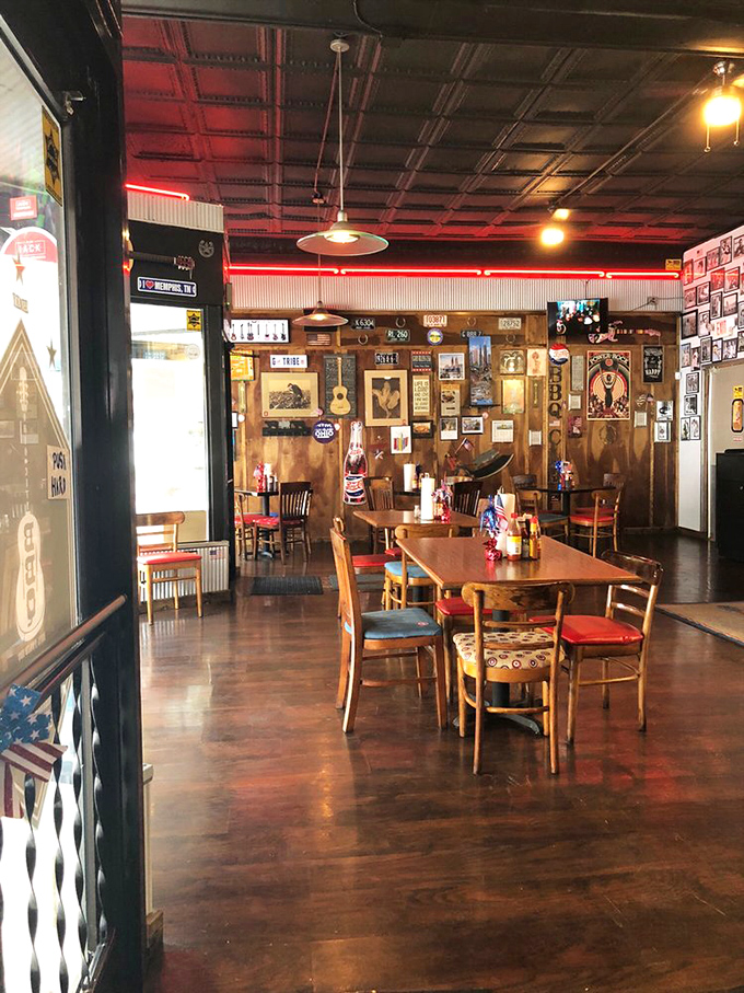 Step inside where mismatched chairs and vintage memorabilia create the kind of authentic vibe money can't buy.