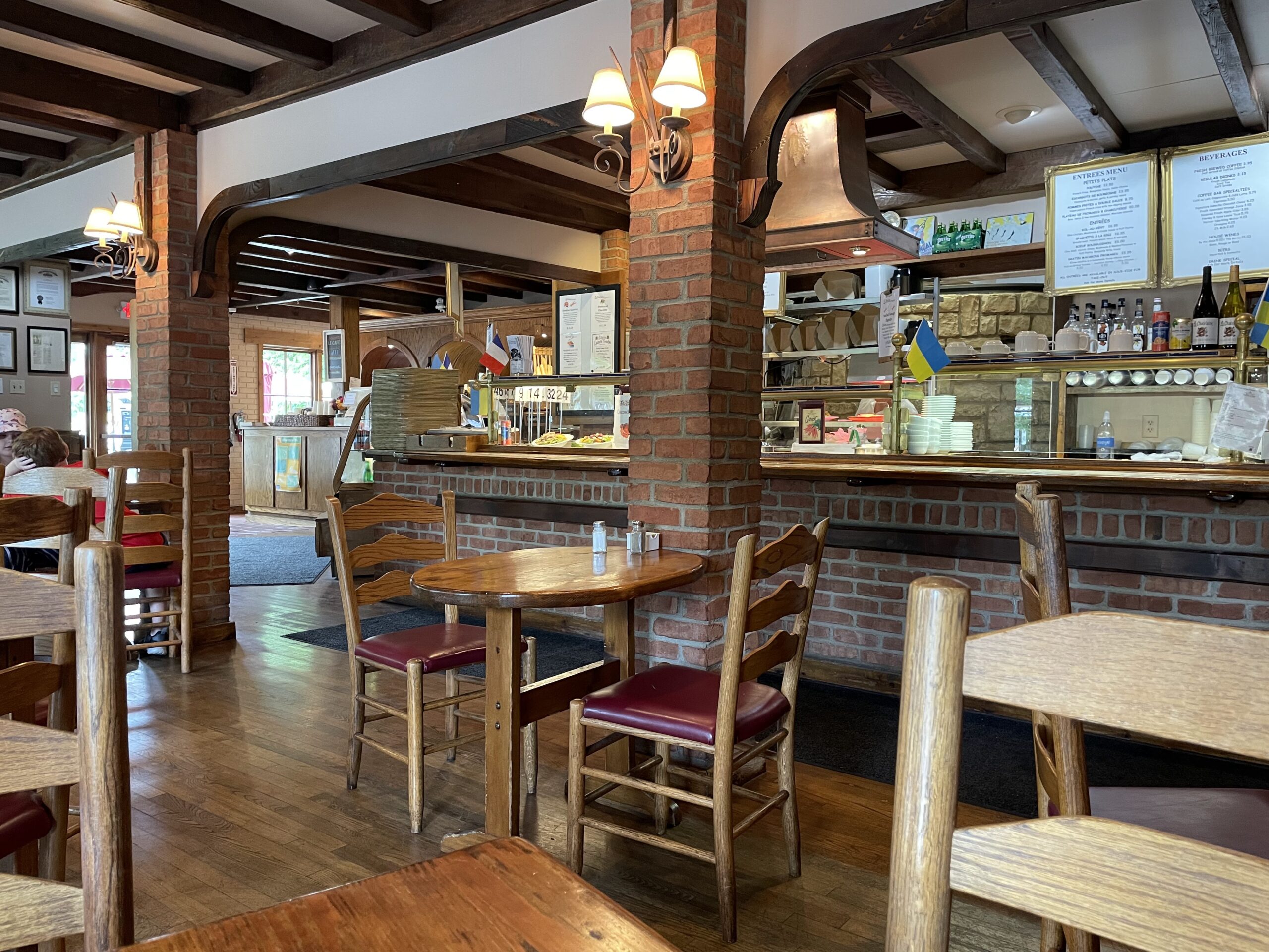 Exposed brick, wooden beams, and that unmistakable European charm&mdash;this isn't just a restaurant, it's a passport to France without the jet lag.