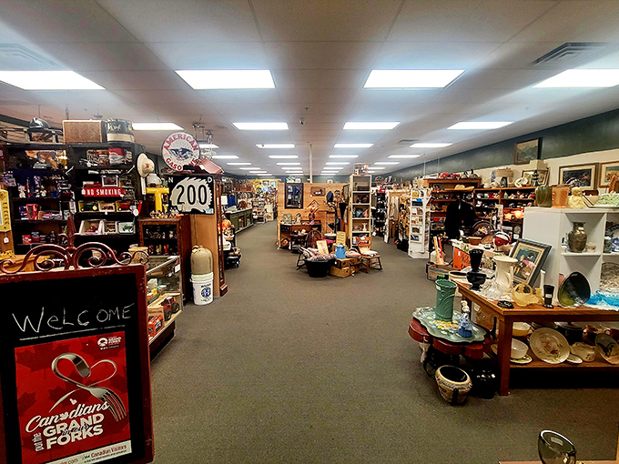 Every aisle tells a different story&mdash;this one's practically shouting "Welcome to a museum where you can actually touch everything!"