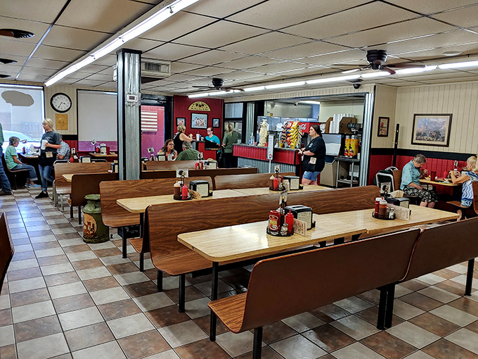 Church-pew booths, checkerboard floors, and the promise of hickory-smoked heaven &ndash; this is what BBQ dreams are made of.