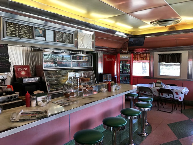 Classic diner counter magic where strangers become neighbors and the coffee never stops flowing. This is Vermont's living room.