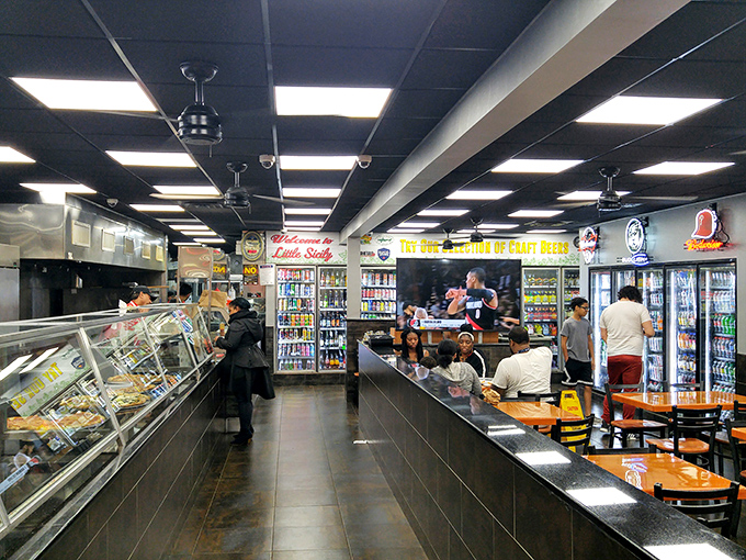 Strip mall on the outside, flavor paradise on the inside &ndash; Little Sicily Pizza II's modest exterior hides Philadelphia's best-kept cheesesteak secret.