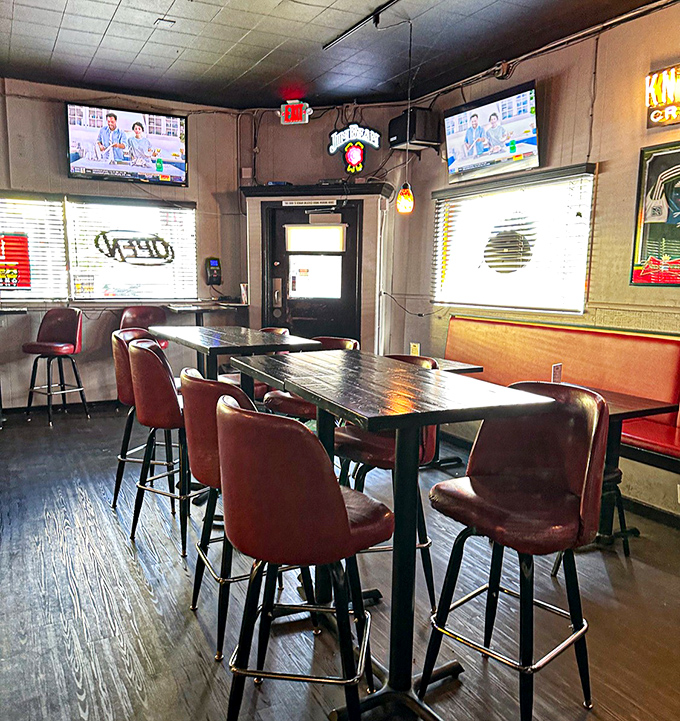 Step inside and time slows down. Red vinyl barstools and worn wooden tables tell stories of countless meals shared among friends and strangers alike.