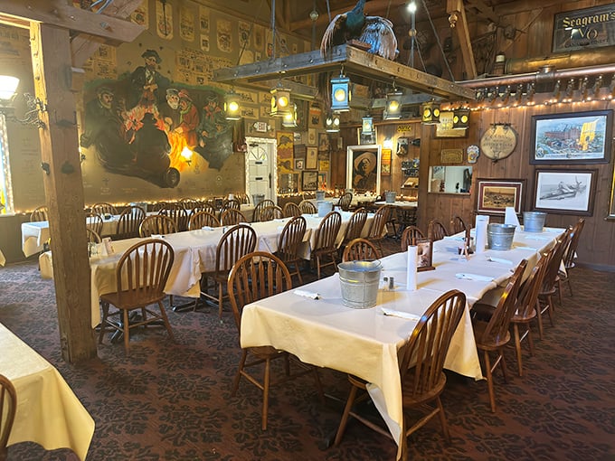 Time travel isn't just science fiction&mdash;it happens the moment you step into this dining room where nostalgia hangs from every beam and memories are made.