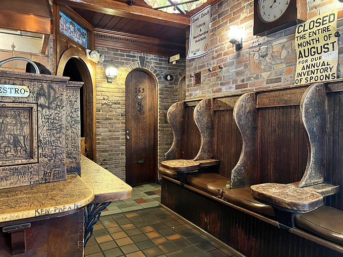 Step inside and you're transported to a simpler time when burgers were burgers and ketchup was strictly forbidden.