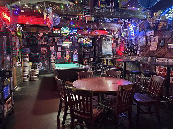 Step inside and the Christmas lights never end. This isn't interior decorating&mdash;it's a living museum of good times and better memories.