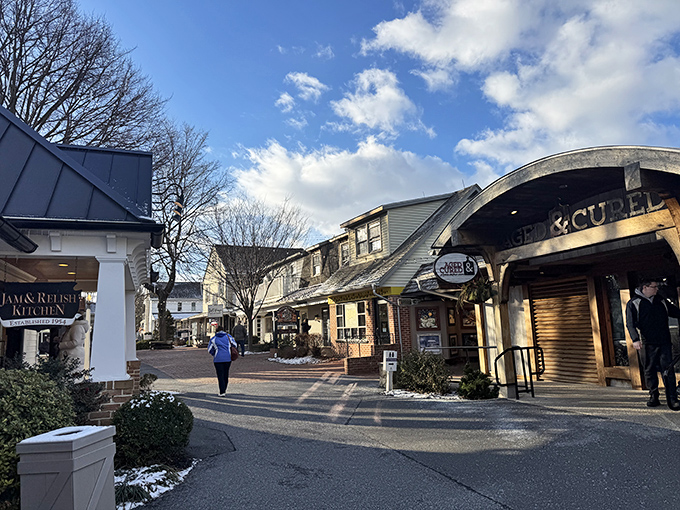 Shopping at Kitchen Kettle Village feels like wandering through the pages of a storybook where every storefront promises treasures and tastes of Pennsylvania.