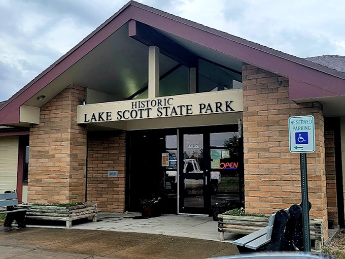 The visitor center welcomes you like an old friend &ndash; stone, timber, and all the park secrets you'll need.