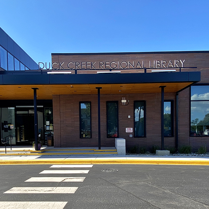 The Duck Creek Regional Library isn't your grandmother's book repository—it's a modern community hub where ideas and connections flourish equally.
