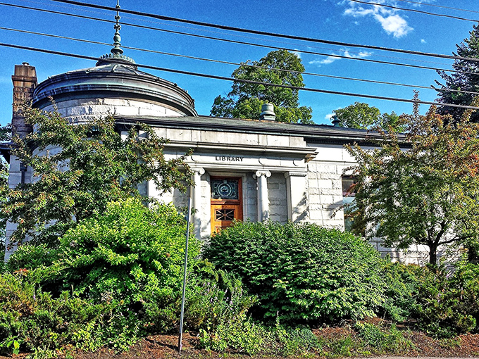 This isn't just any small-town library&mdash;it's a Greek Revival masterpiece where retirees gather for everything from poetry readings to tax seminars.