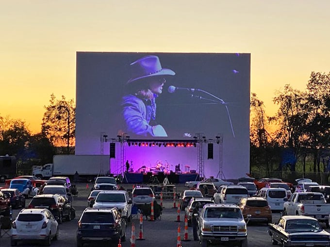 When live music meets the drive-in experience, you get the best of both worlds under one spectacular sky.