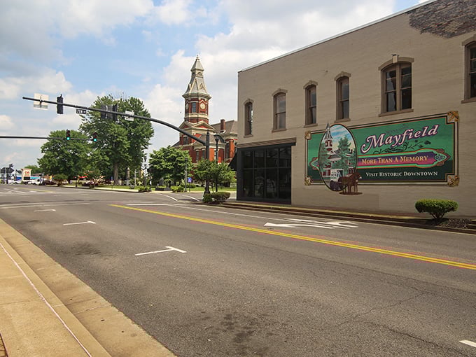 Mayfield's welcoming sign promises "More Than A Memory" &ndash; a small-town pledge that delivers in ways big cities can only dream about.