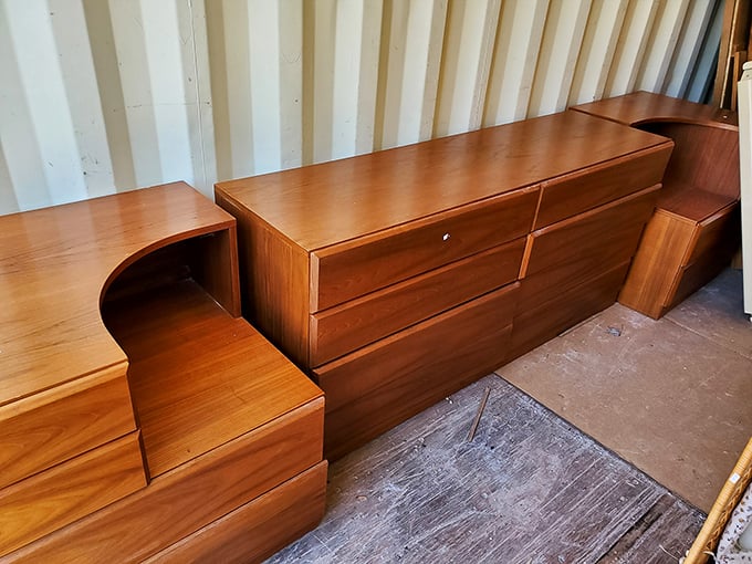These mid-century dressers aren't just furniture&mdash;they're time capsules waiting for their next chapter. Solid craftsmanship that puts today's assembly-required stuff to shame.