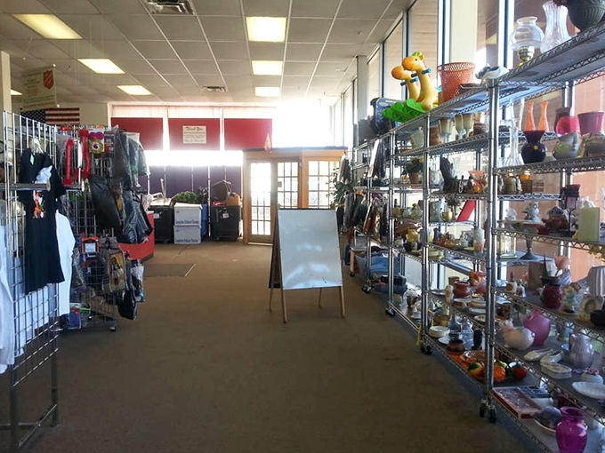 Just inside the entrance, a wonderland of treasures awaits &ndash; from practical housewares to conversation pieces that defy categorization.