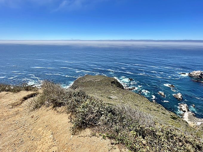 The Pacific stretches endlessly toward the horizon, reminding us that some of life's greatest luxuries&mdash;like this spectacular view&mdash;are absolutely free.
