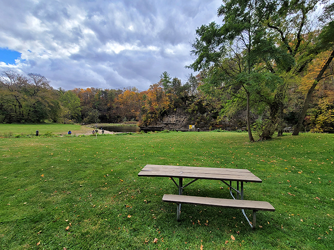 A perfect picnic spot where the only reservation required is the one you make with yourself to slow down and breathe.