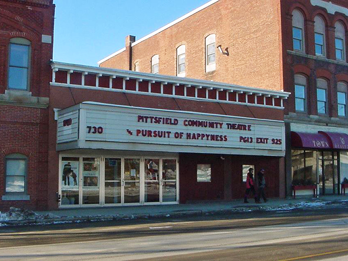 The Pittsfield Community Theatre doesn't just show movies; it screens memories in a place where ticket prices won't require a second mortgage.