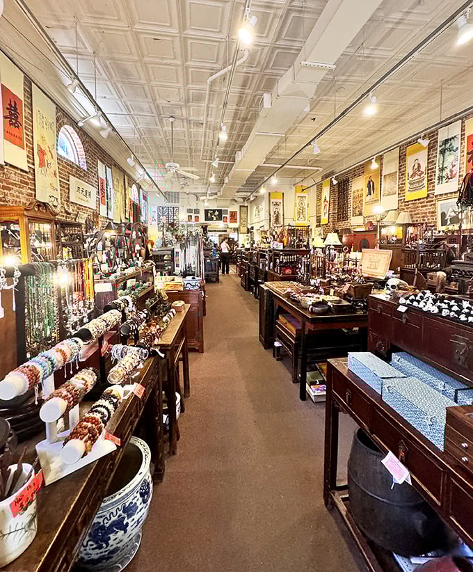 Not so much an aisle as a journey through centuries&mdash;where Chinese porcelain neighbors vintage jewelry and every turn reveals another "where have you been all my life?" moment.