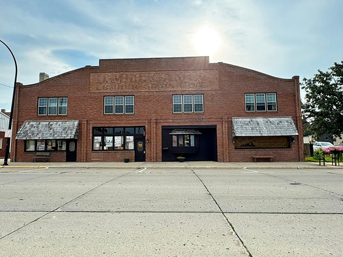 This classic brick storefront represents small-town America at its finest&mdash;where businesses aren't just places to shop, but community gathering spots with character.