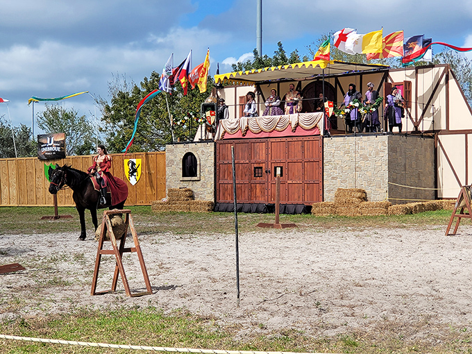 Medieval meets Florida sunshine at the Renaissance Festival. Where else can you watch jousting knights while nursing a sunburn?