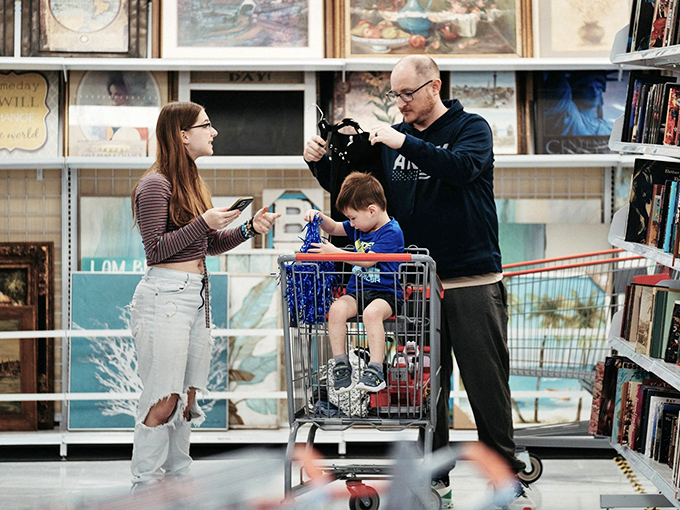 Family thrifting adventures create memories that last longer than anything you'll find on department store shelves.