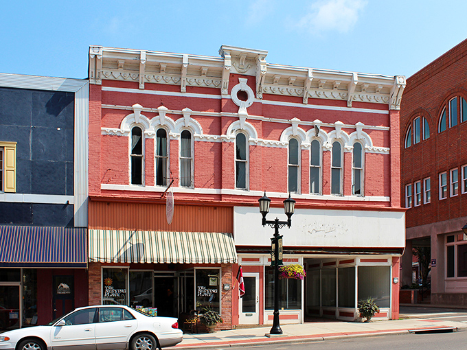Downtown Cambridge understands that historic buildings work better when they're actually hosting businesses instead of collecting pigeon conventions and nostalgic sighs from passersby.