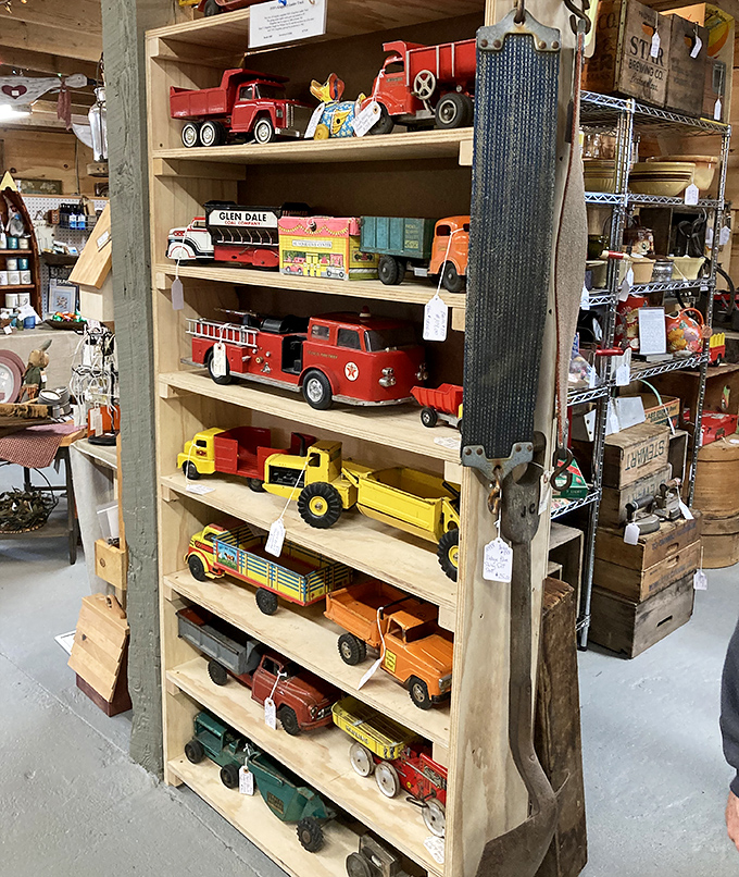 Nostalgia on wheels! These vintage toy trucks aren't just collectibles&mdash;they're time machines that transport you back to childhood adventures.