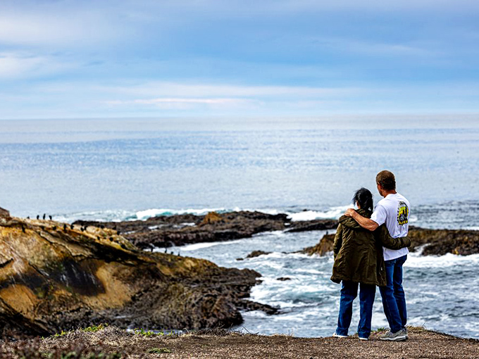 Romance isn't dead; it just moved to the California coast. These cliff-edge moments remind us why road trips beat scrolling through dating apps any day.