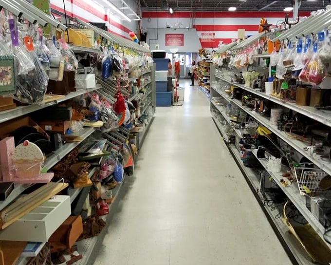 These aisles stretch into infinity like a retail yellow brick road, each step revealing new possibilities for your home and closet.