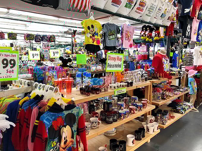 Disney magic meets flea market prices—your inner child just did a happy dance.