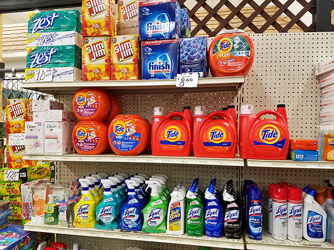 Cleaning supply heaven! Where Maryland's savviest shoppers stock up on Tide and Lysol at prices that would make your supermarket blush.
