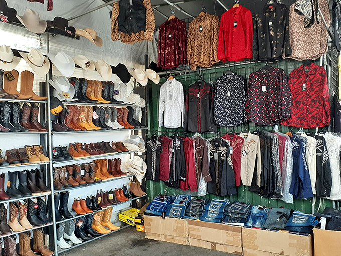 Boot heaven exists, and it's right here. Enough leather and style to transform anyone into a Silicon Valley cowboy with southwestern flair.