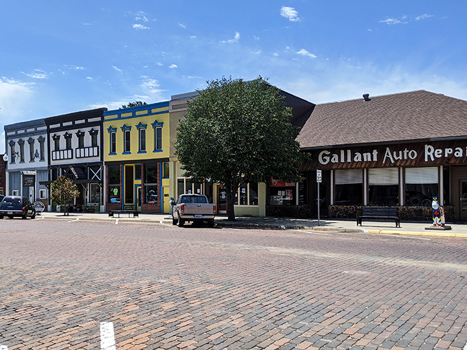 That beautiful stretch of downtown where every building has a story and parking spaces outnumber traffic jams.
