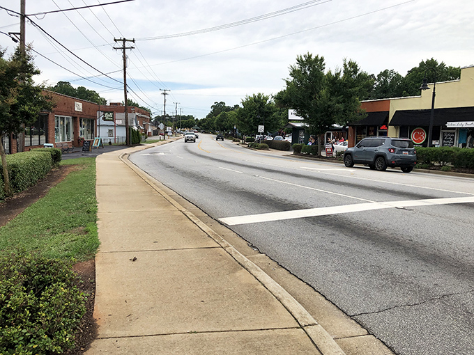Downtown Travelers Rest strikes that rare balance between sleepy Southern charm and "hey, there's actually stuff to do here" vitality.