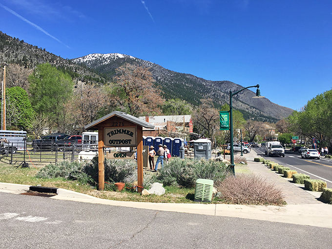 Where mountains meet main street. Genoa's breathtaking backdrop makes even a simple stroll feel like you're walking through a painting.