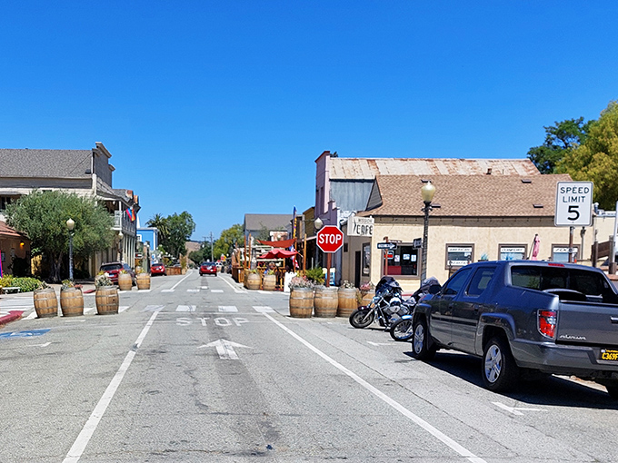 A 5 mph speed limit sign isn't just a suggestion here&mdash;it's an invitation to slow down and savor a pace of life from another era.