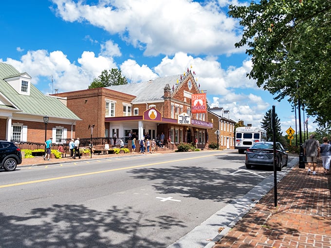 The historic Barter Theatre stands proudly on Main Street, a cultural gem where during the Depression, locals could trade produce for tickets. Broadway-quality shows without the Manhattan prices!